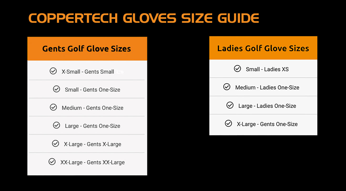 GLOVE SIZE GUIDE – COPPERTECH GLOVES